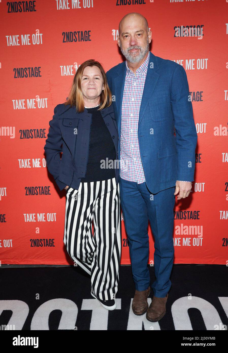 New York, NY, USA. 4th Apr, 2022. Mare Winningham, Anthony Edwards at ...