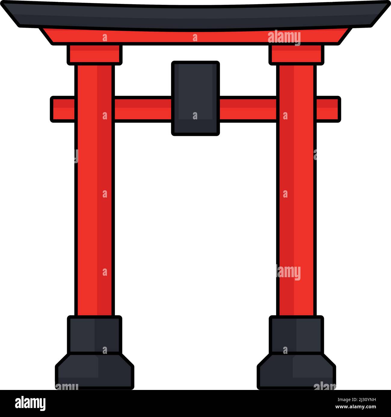 japanese torii gate Stock Vector Image & Art - Alamy