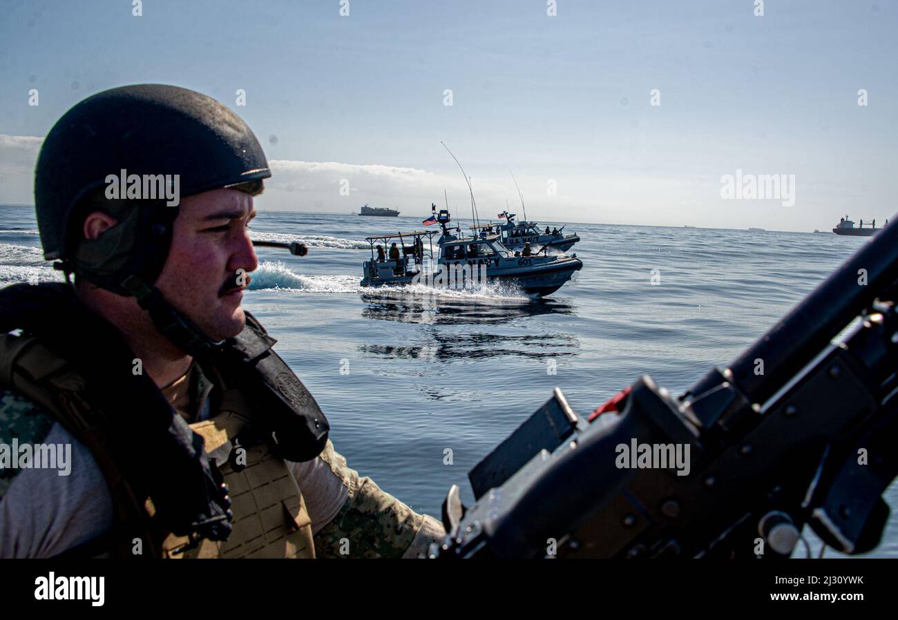 Maritime expeditionary security force mesf hi-res stock photography and ...