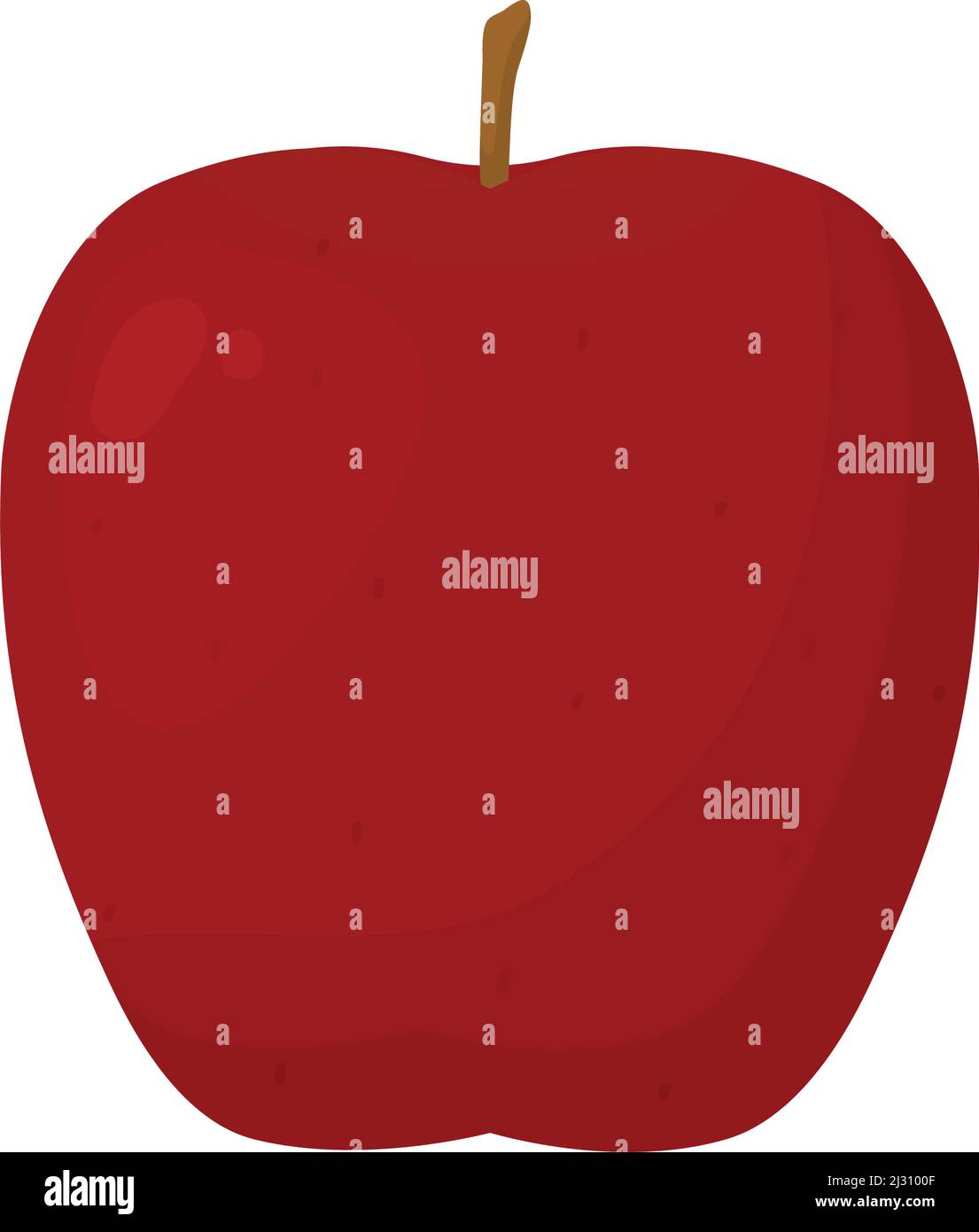 red apple icon Stock Vector Image & Art - Alamy