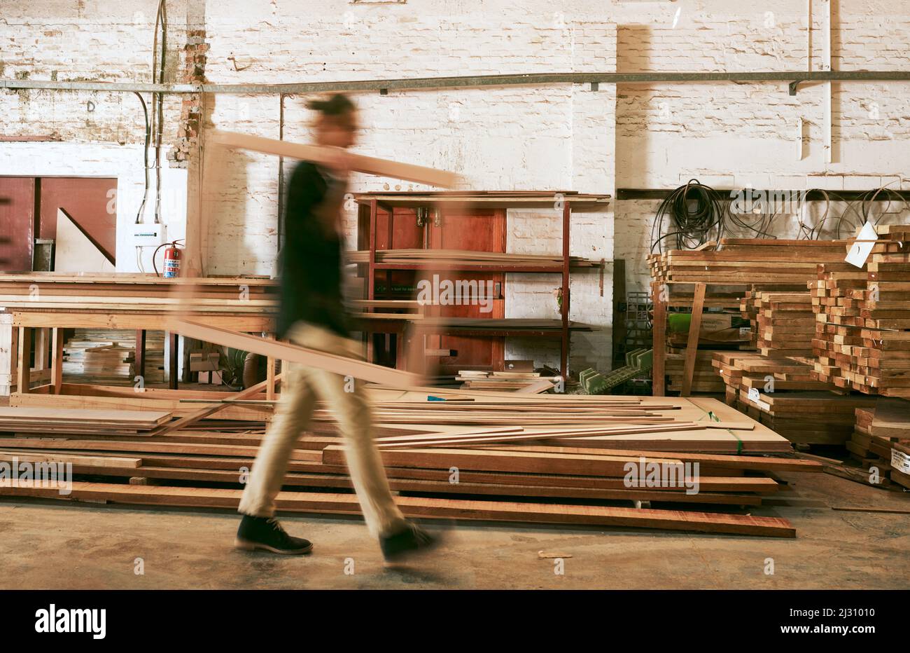 Interior of a busy factory interior of a busy factory hi-res stock ...