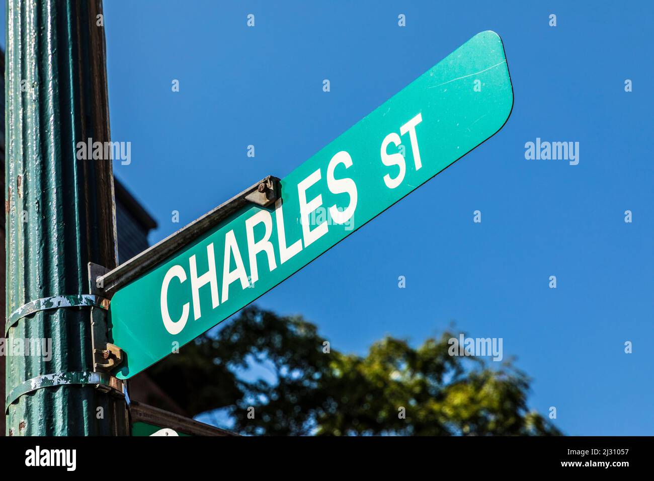 Boston beacon hill charles street hi-res stock photography and images ...