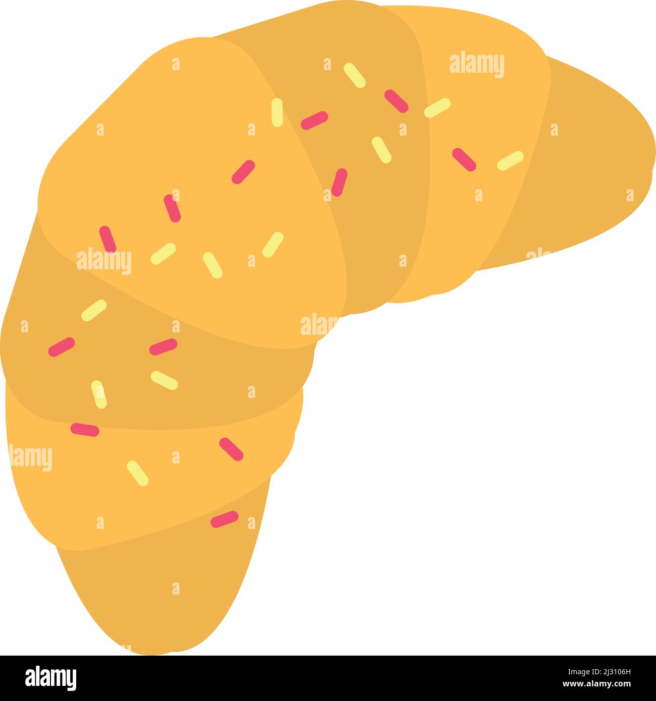 sweet croissant icon Stock Vector Image & Art - Alamy