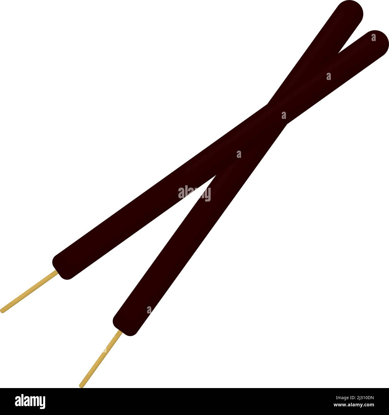 Cocoa sticks Stock Vector Images - Alamy