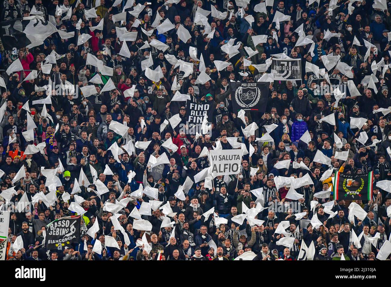 Inter milan fans in the stands hi-res stock photography and images - Alamy