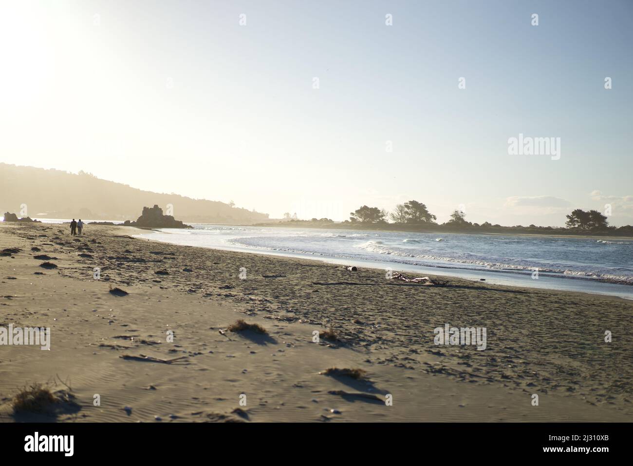 Ocean view in New Zealand Stock Photo - Alamy