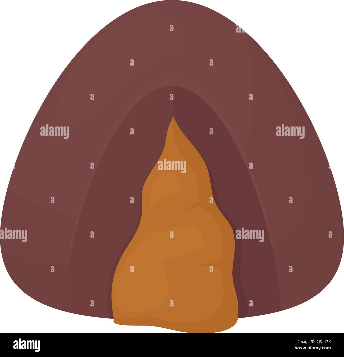 chocolate truffle design Stock Vector Image & Art - Alamy