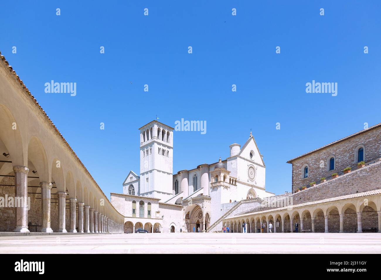 Lower basilica of san francesco assisi hi-res stock photography and ...