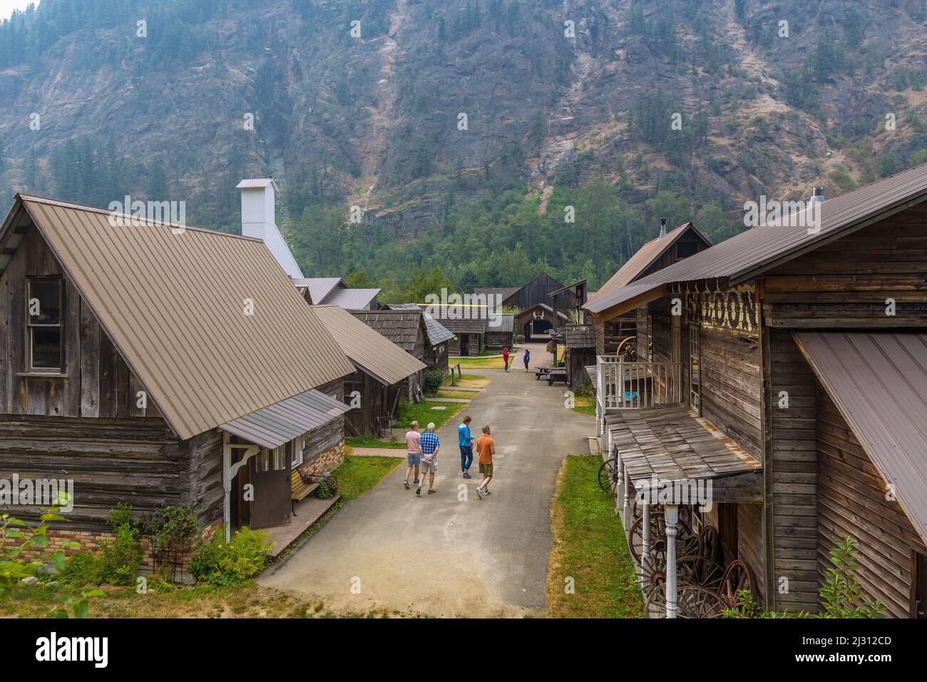 Revelstoke, Three Valley Gap, Ghost Town Stock Photo - Alamy