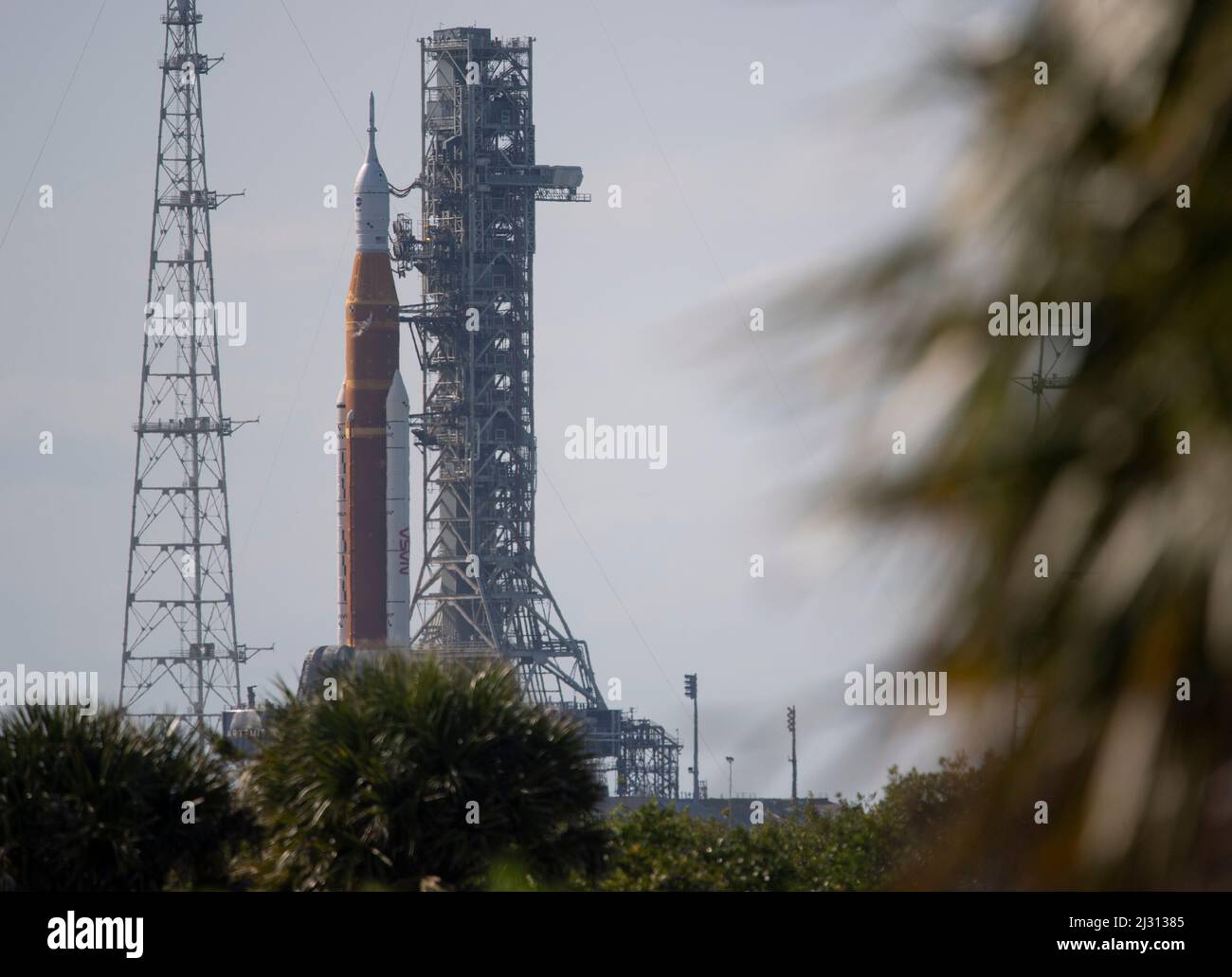 NASA s Space Launch System (SLS) rocket with the Orion spacecraft ...