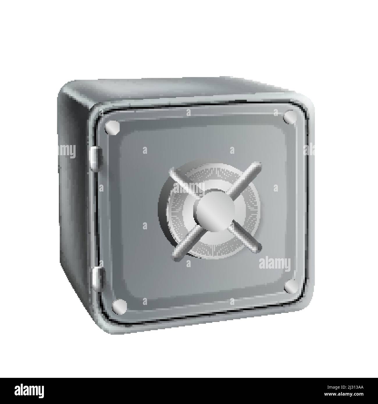 Bank Safe Metallic Tool For Save Money Vector Stock Vector Image & Art ...