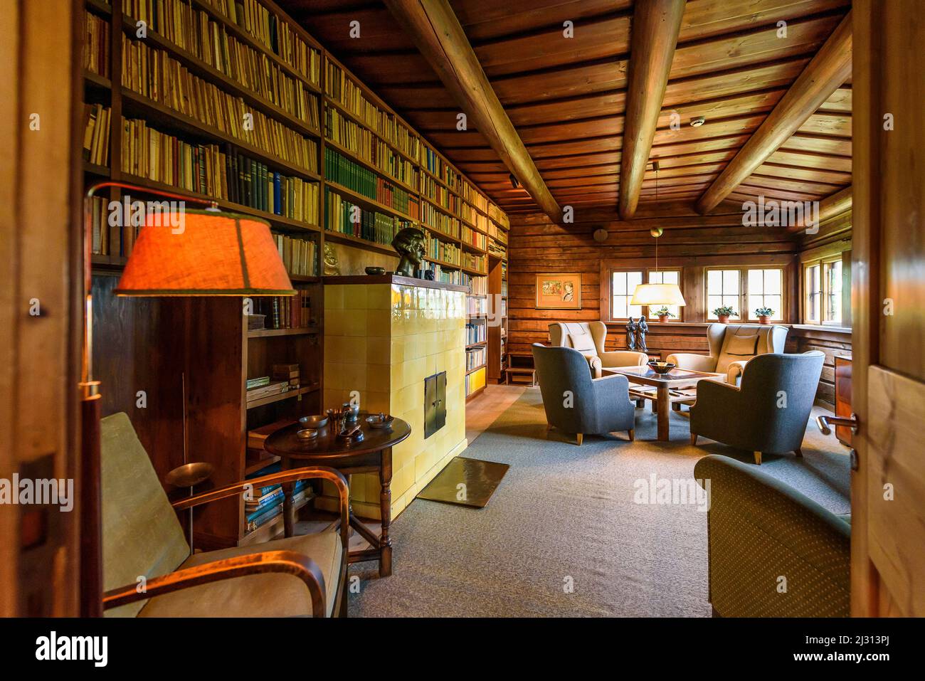 Ainola is a house where the composer Jean Sibelius lived with his wife ...