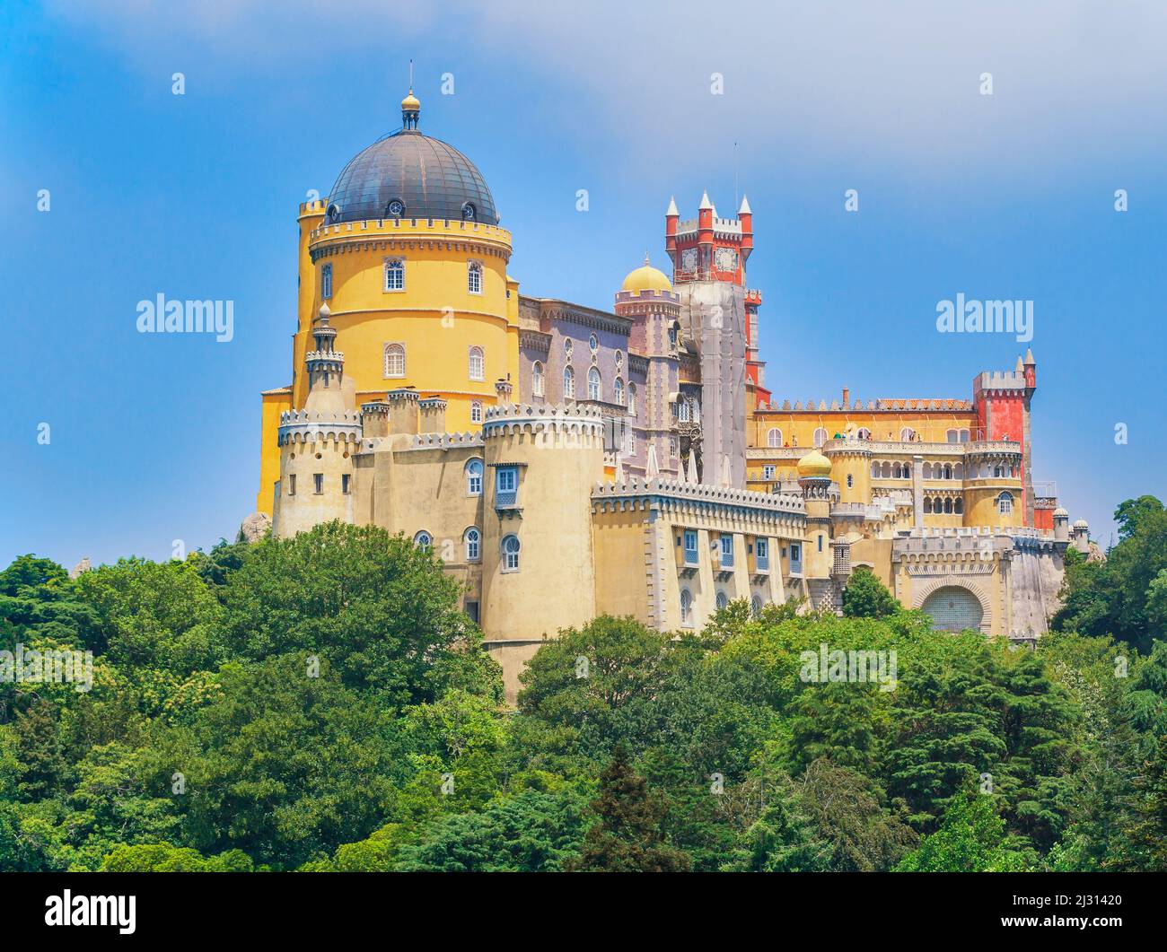 Pena National Palace, Sintra, Portugal, Europe Stock Photo - Alamy