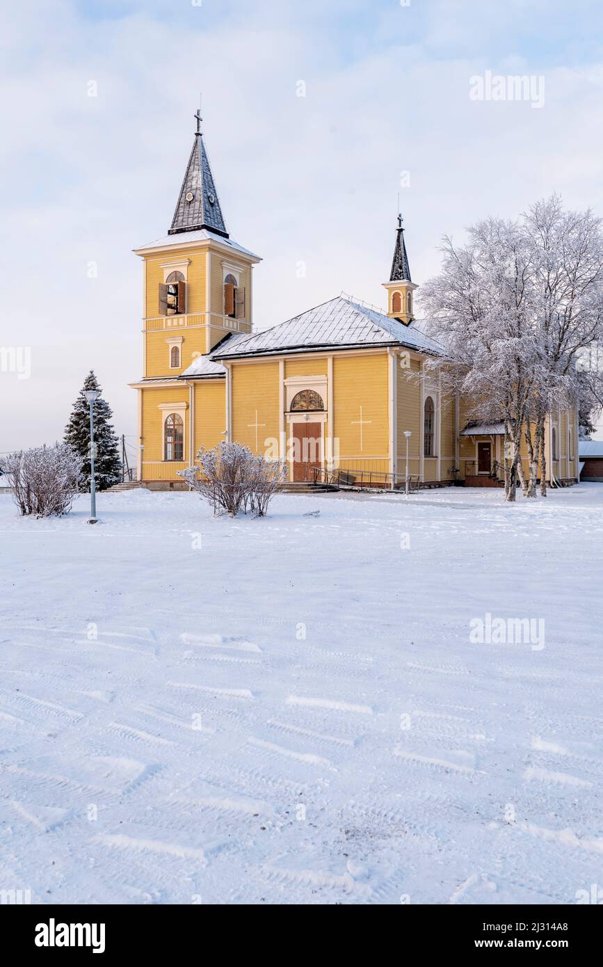 Muonio church lapland finland hi-res stock photography and images - Alamy