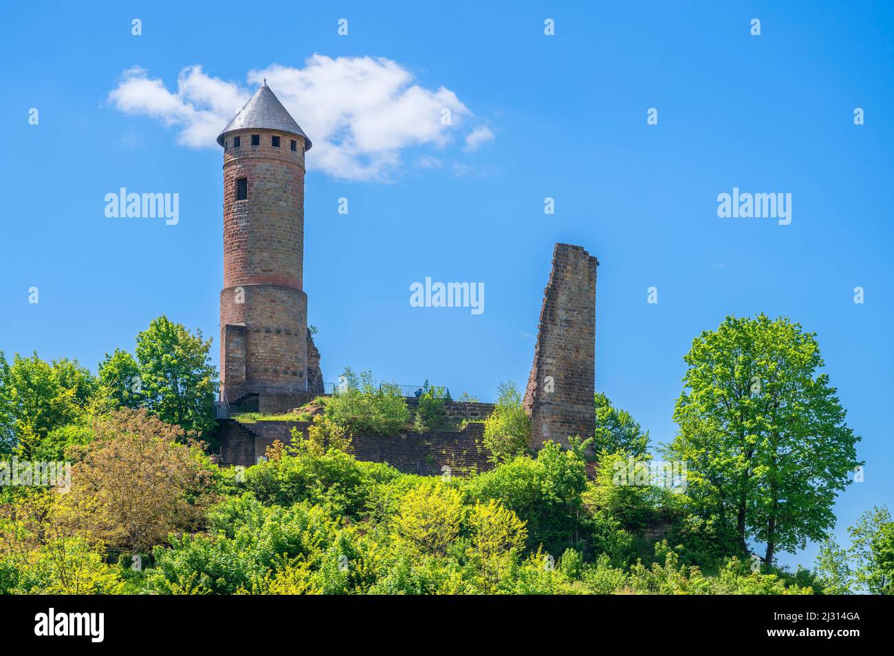 Kirkel Castle, Saarland, Germany Stock Photo - Alamy