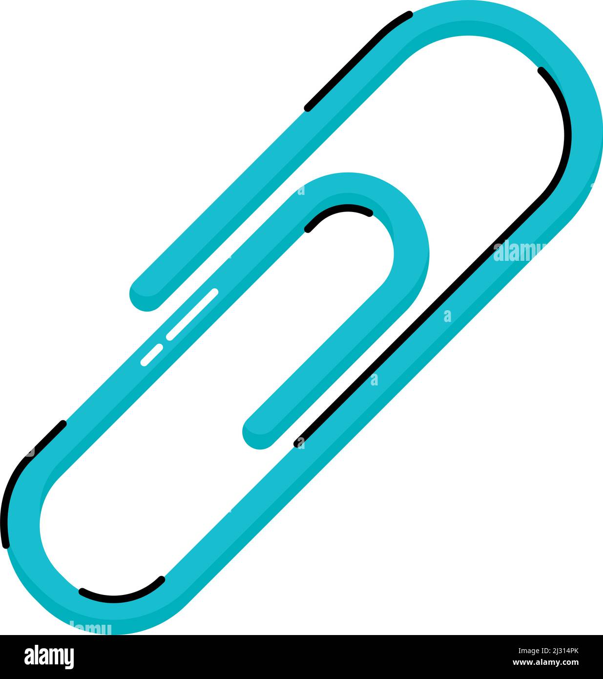 paper clip icon Stock Vector Image & Art - Alamy