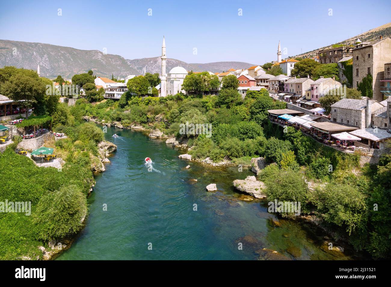 Mostar, Neretva, Kujundžiluk; Koski Mehmed Pasa Mosque Stock Photo - Alamy