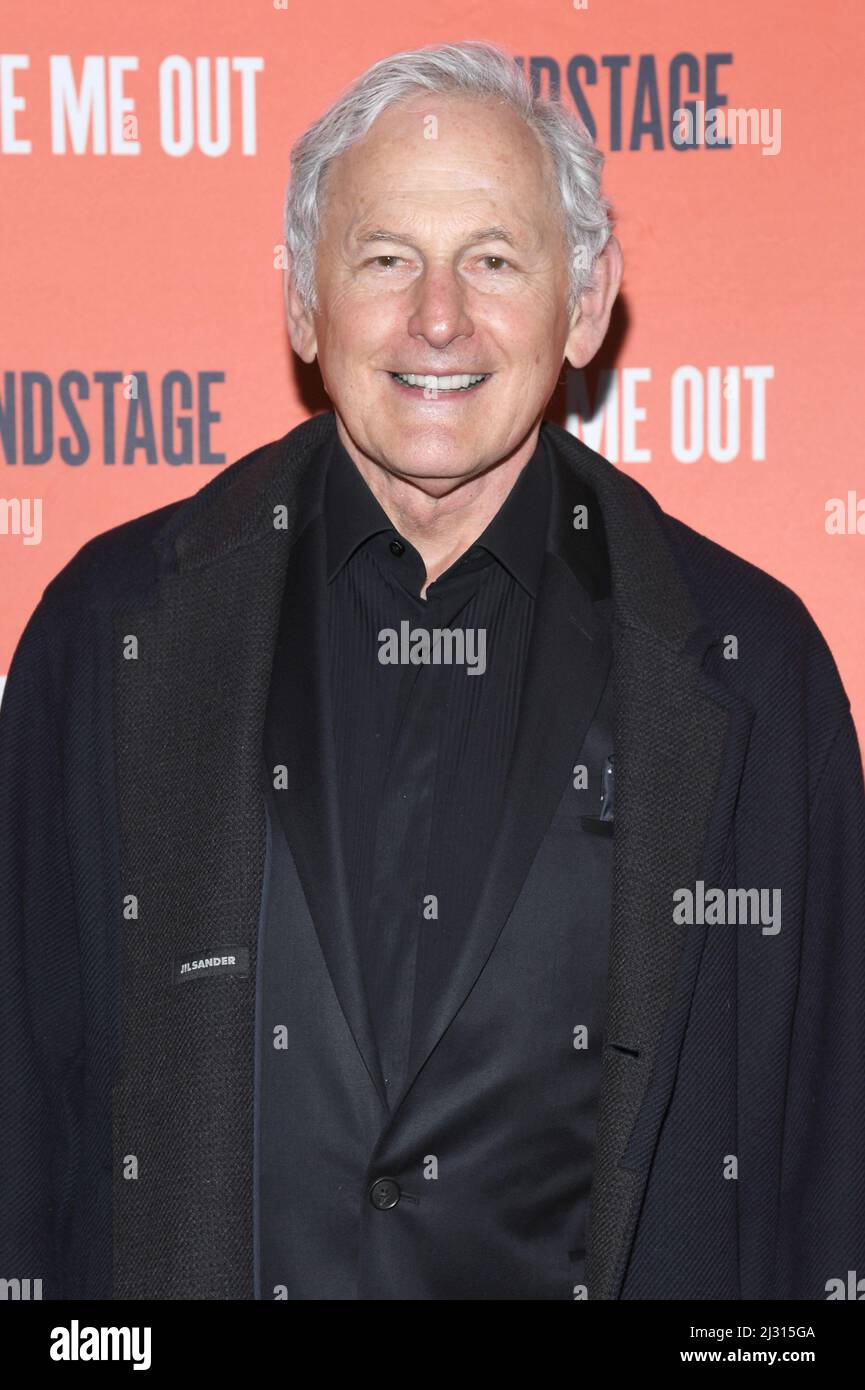 New York, USA. 04th Apr, 2022. Actor Victor Garber attends the opening ...