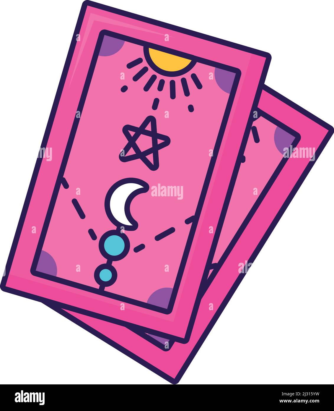 tarot cards icon Stock Vector Image & Art - Alamy
