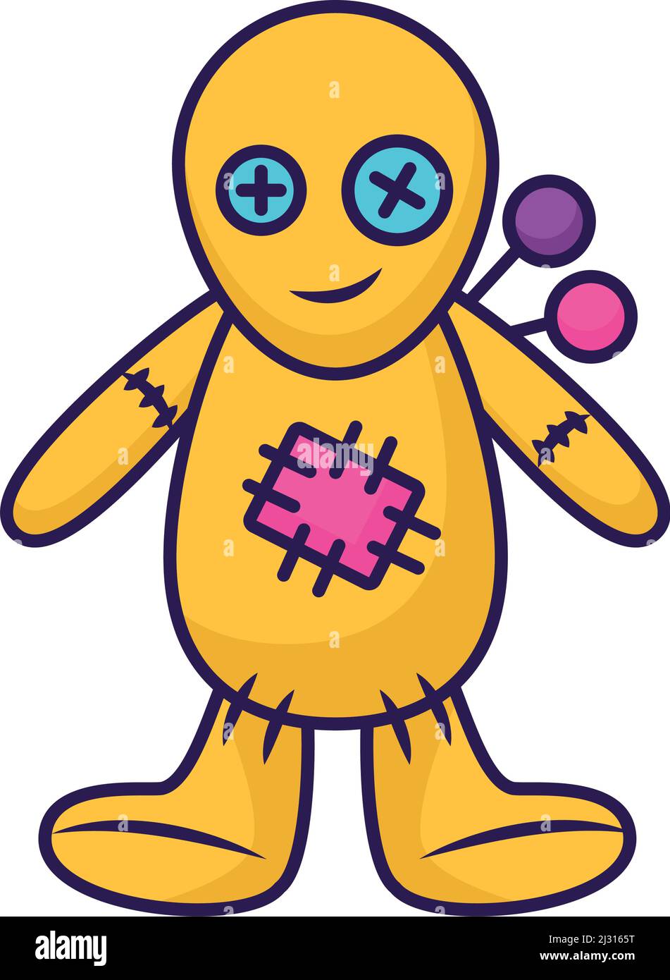 voodoo doll icon Stock Vector Image & Art - Alamy