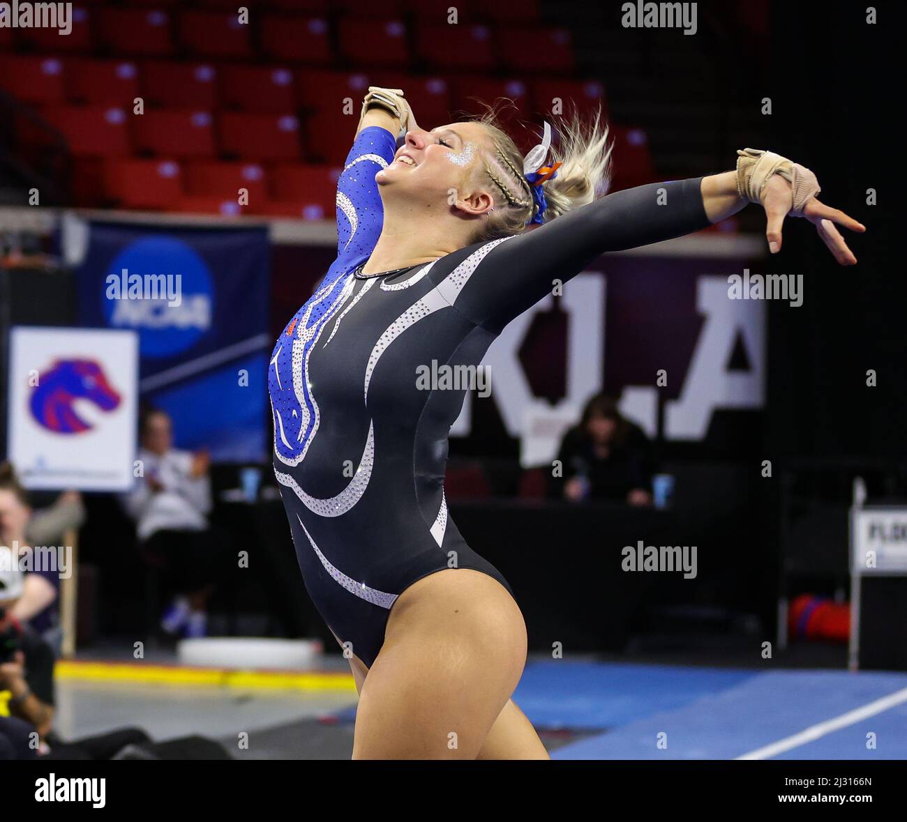 Norman, OK, USA. 31st Mar, 2022. Boise State's Courtney Blackson ...