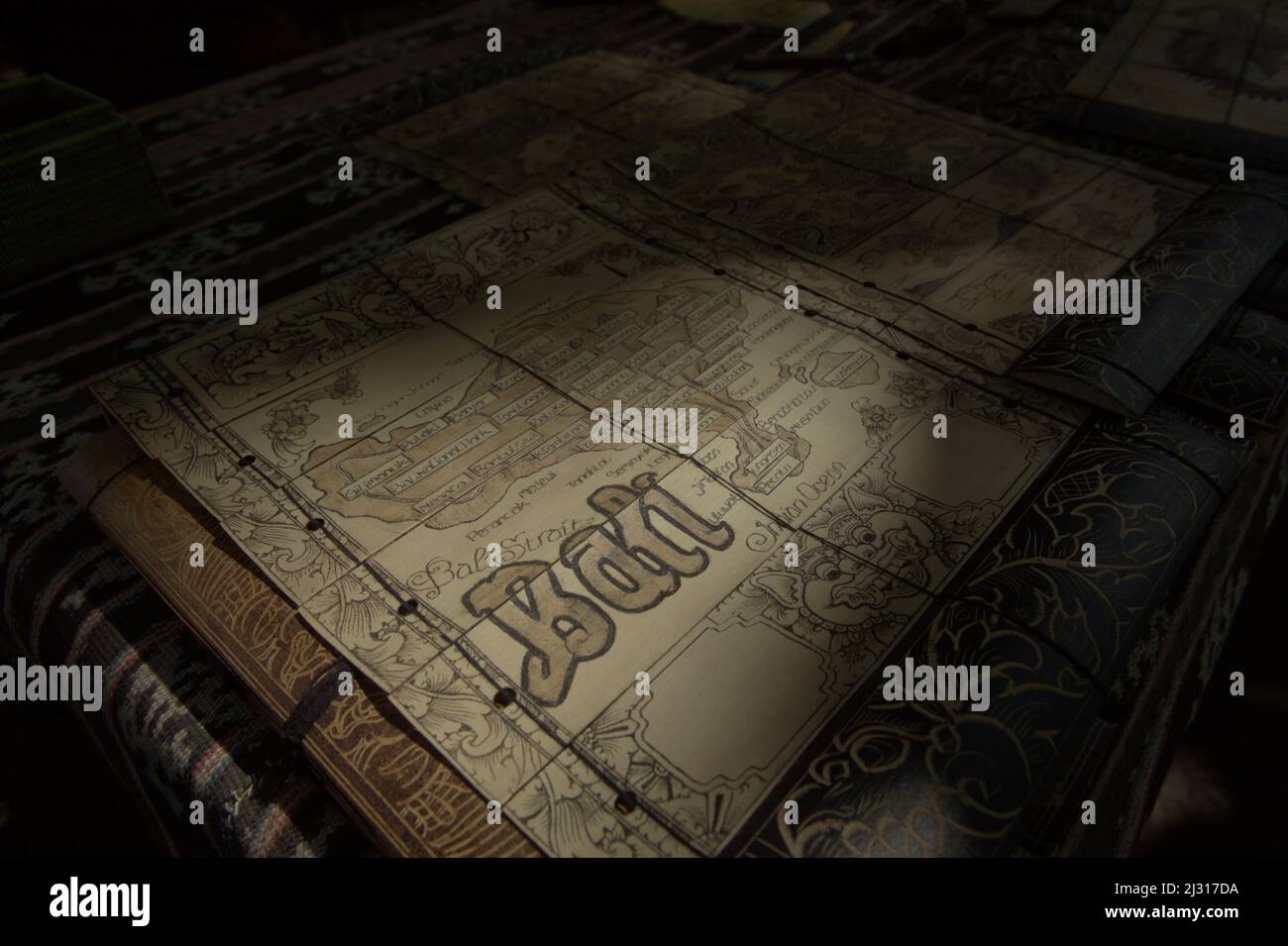 Lontar writing hi-res stock photography and images - Alamy