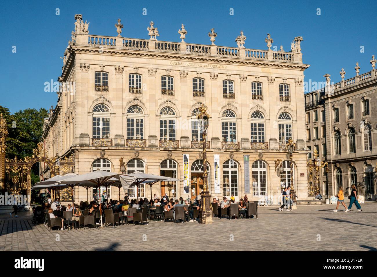 Nancy Opera House on Place Stanislas, Opera National de Lorraine ...