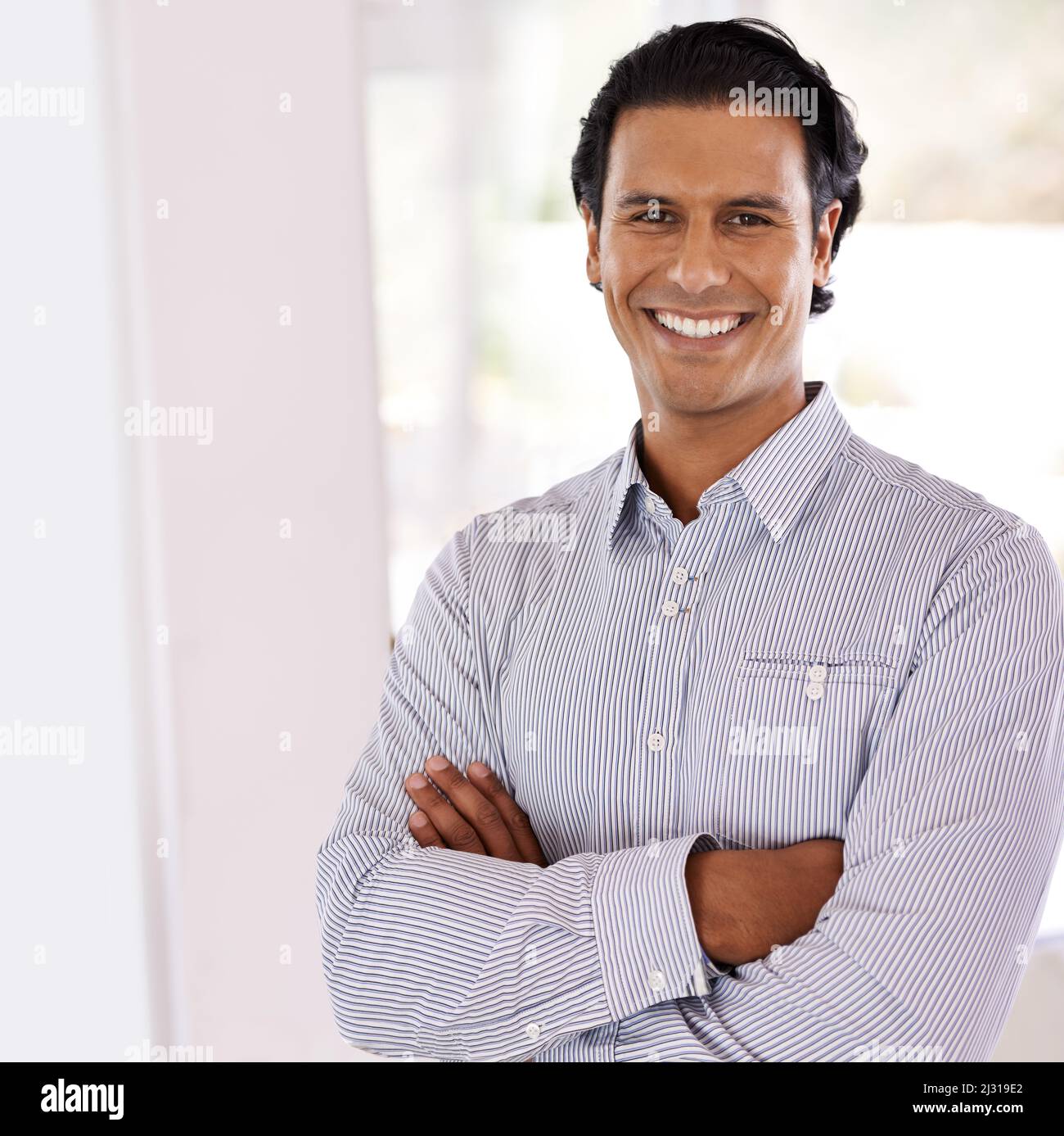 Hes confident young businessman hi-res stock photography and images - Alamy