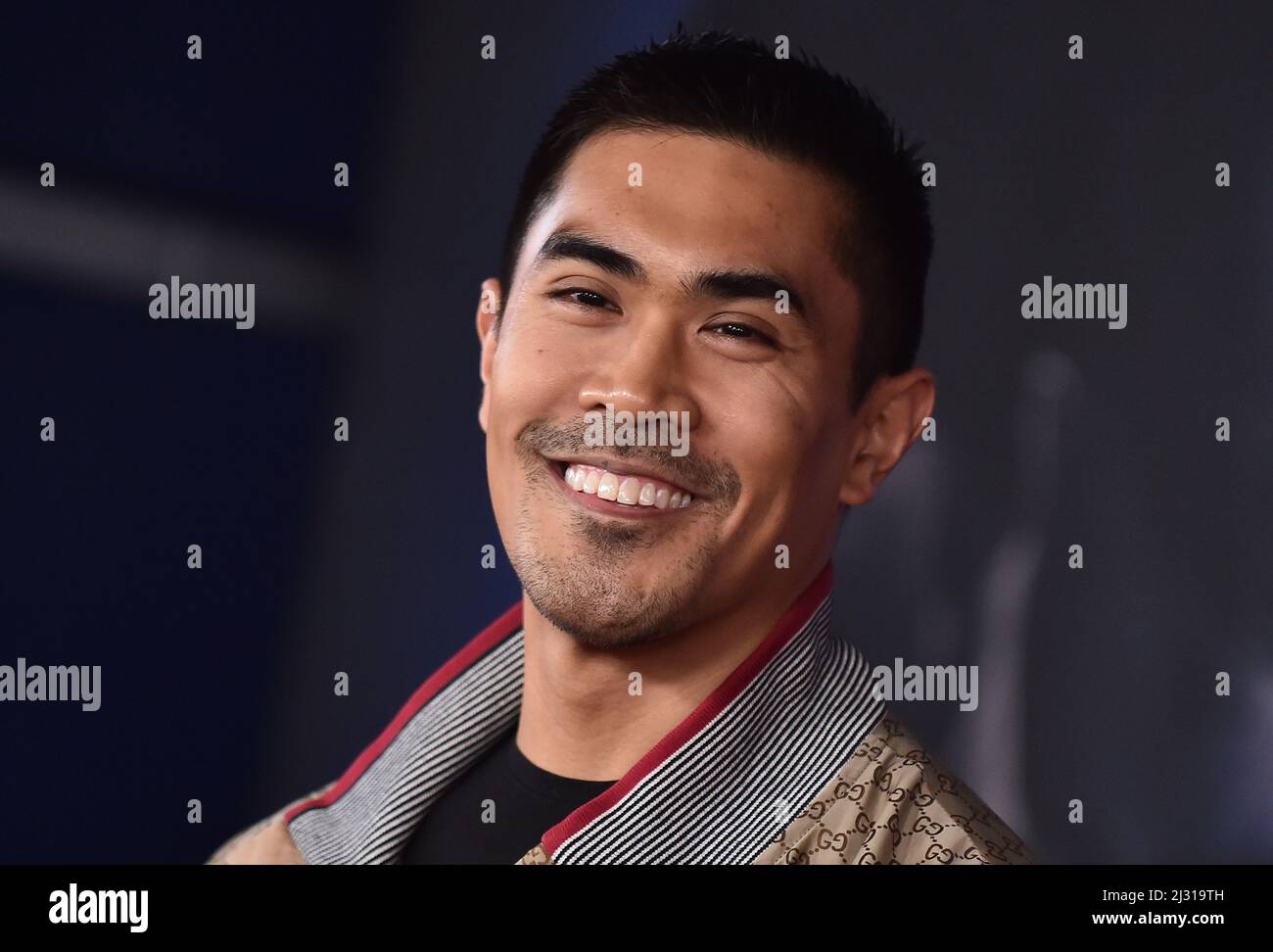 JB Tadena arriving to the ‘Ambulance’ Los Angeles Premiere at Academy ...