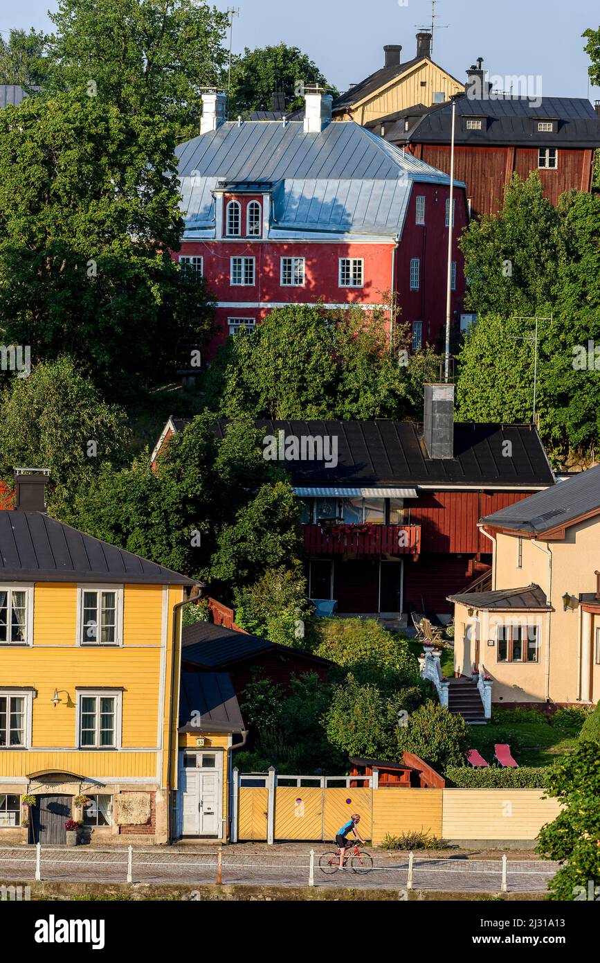 Old town, Porvoo, Finland Stock Photo - Alamy