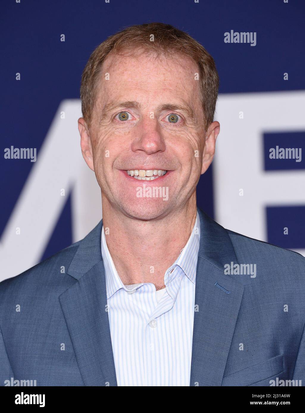 Mark Moran arriving to the ‘Ambulance’ Los Angeles Premiere at Academy Museum on April 04, 2022 ...