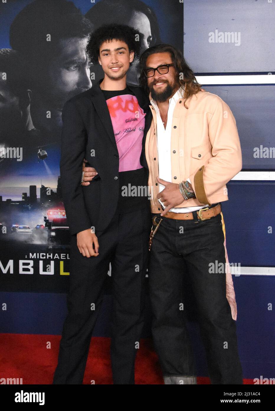 Los Angeles, California, USA 4th April 2022 Actor Archie Madekwe and ...