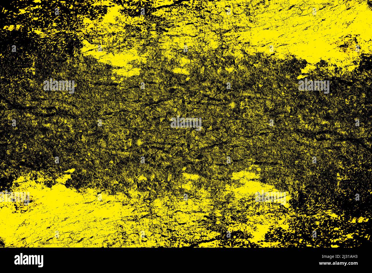 Heavy rust textured yellow color old metal board for background Stock ...