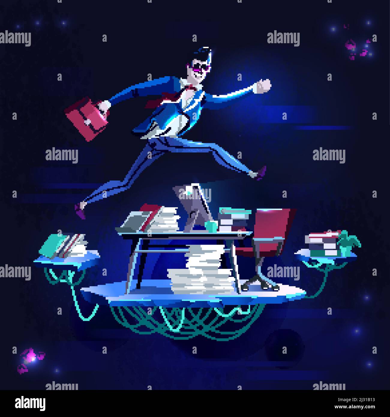 Business - running overcoming obstacles, concept vector cartoon ... Business - running overcoming obstacles, concept vector cartoon ...