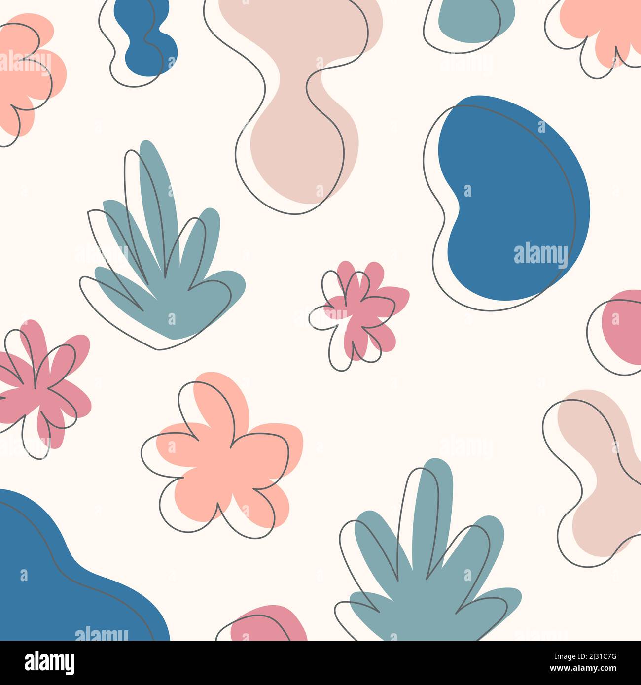 Abstract simple design painting and flat vector Stock Vector Image ...