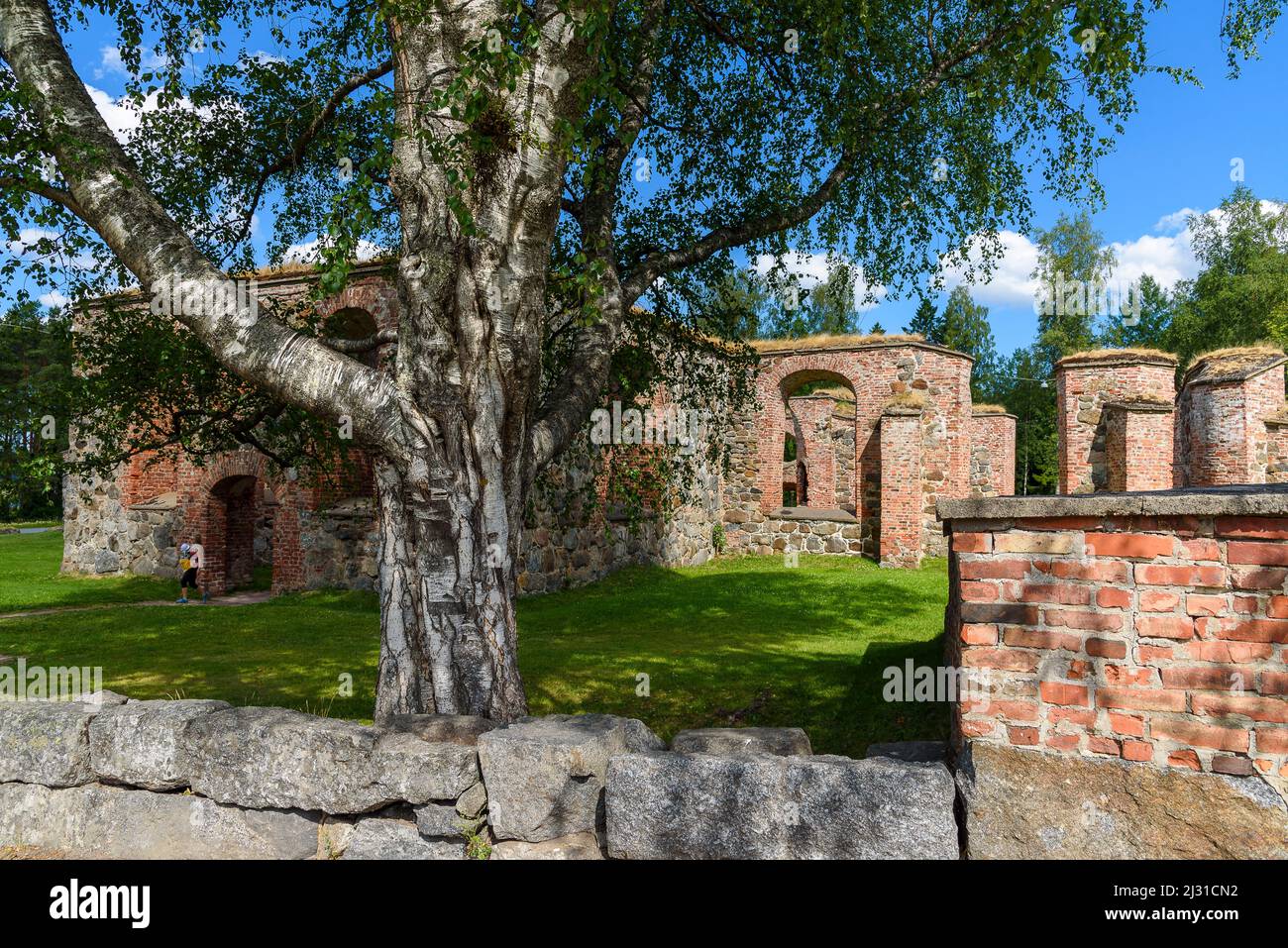 Old ruins of the Church of Old Vaasa, Vaasa, Finland Stock Photo - Alamy