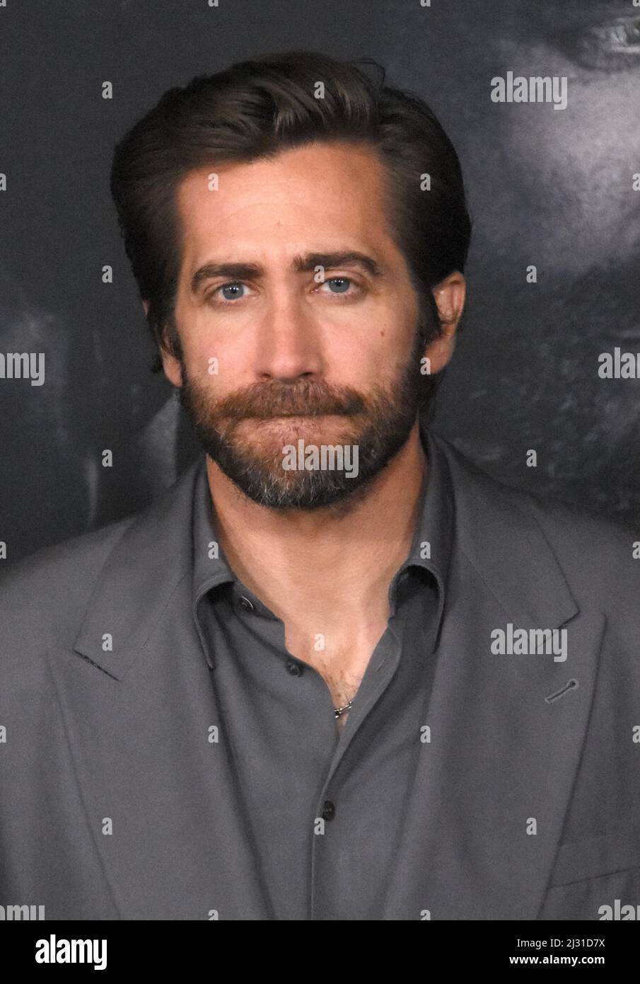 Los Angeles, California, USA 4th April 2022 Actor Jake Gyllenhaal ...