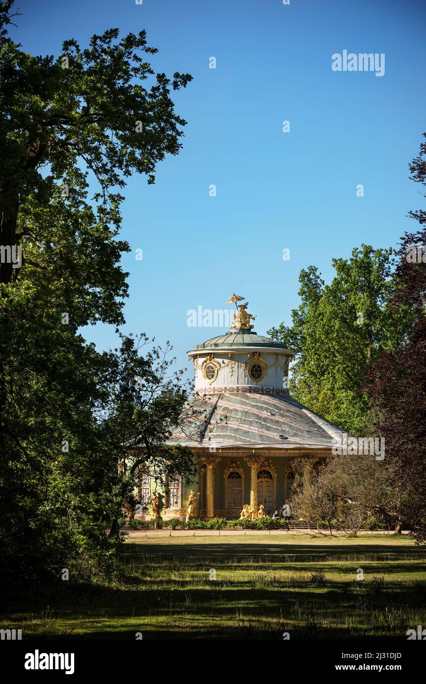 Chinese tea house, Sanssouci, UNESCO World Heritage Site "Palaces and ...