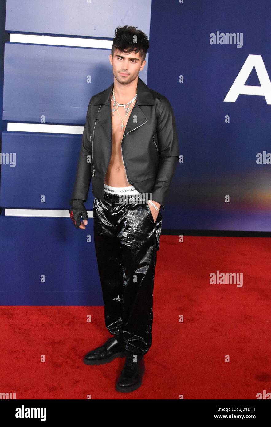 Los Angeles, California, USA 4th April 2022 Actor Max Ehrich attends ...