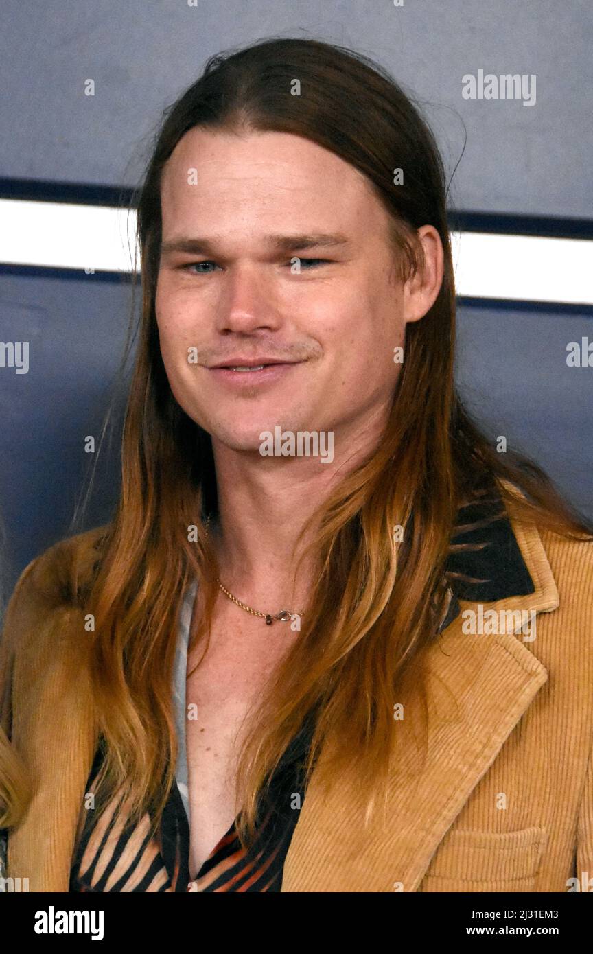 Los Angeles, California, USA 4th April 2022 Actor Brendan Miller ...