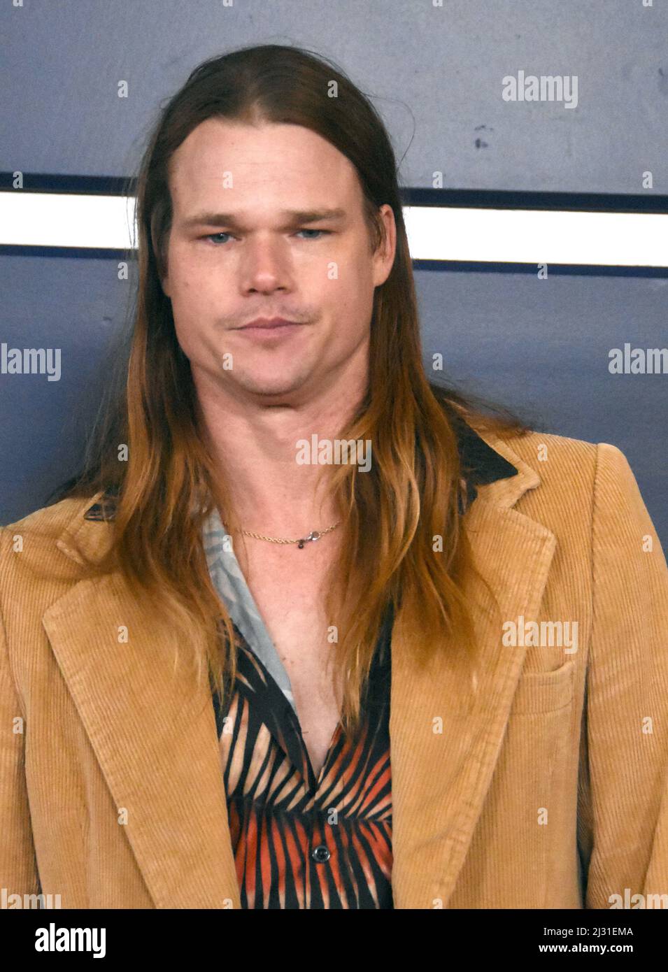 Los Angeles, California, USA 4th April 2022 Actor Brendan Miller ...