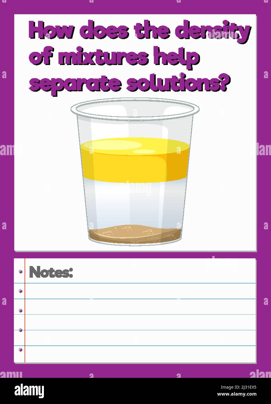 Science Experiment Log Worksheet illustration Stock Vector Image & Art ...