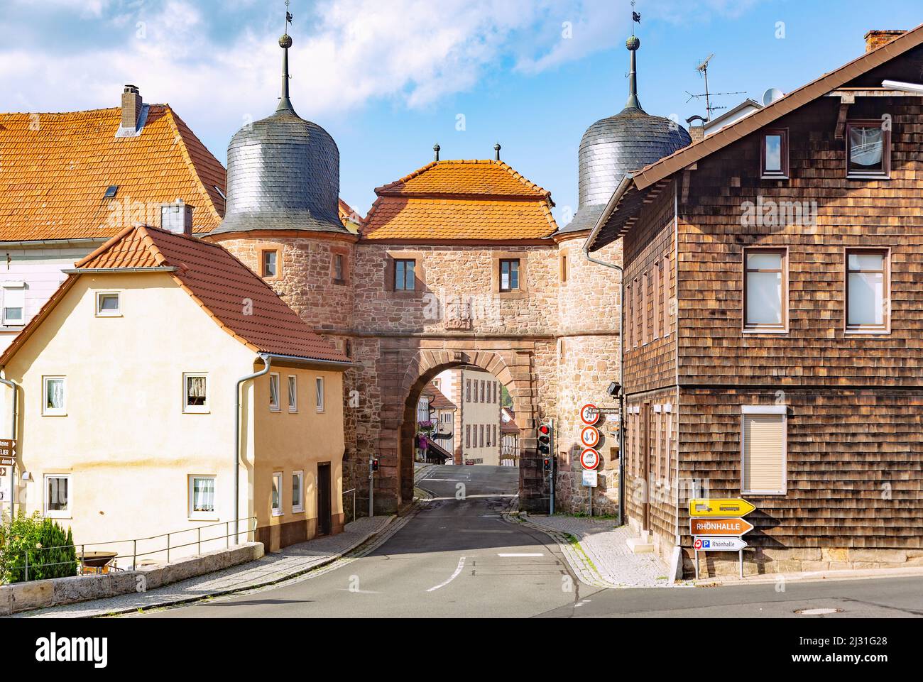 Tanner city gate Stock Photo - Alamy