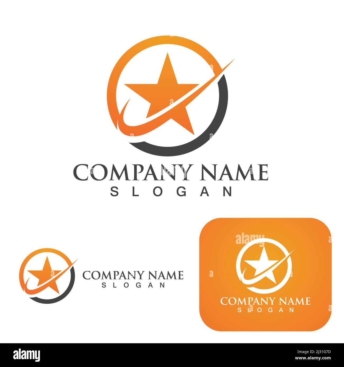 Star logo icon Template vector Stock Vector Image & Art - Alamy