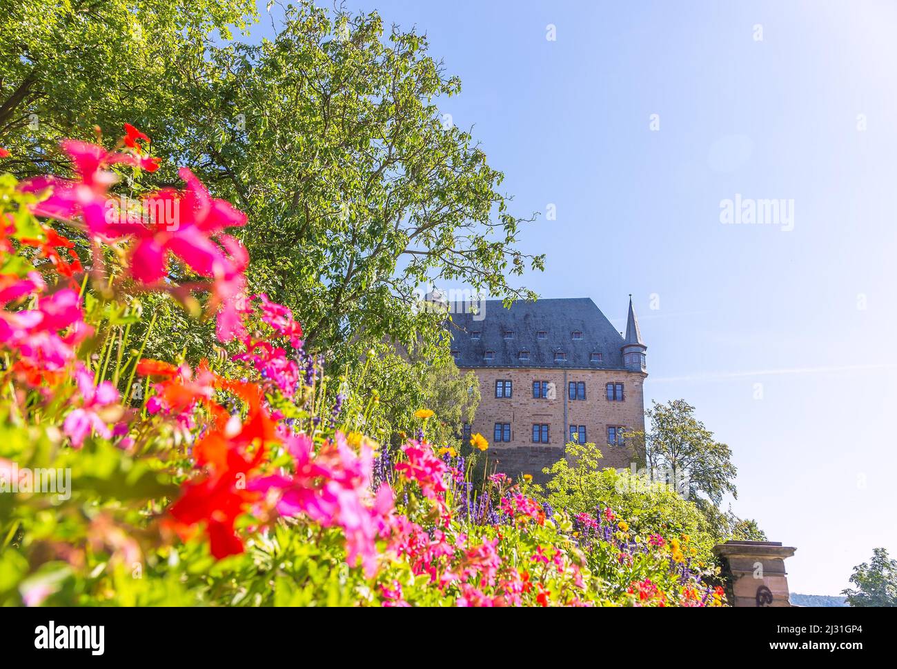 Old town with landgrave castle hi-res stock photography and images - Alamy