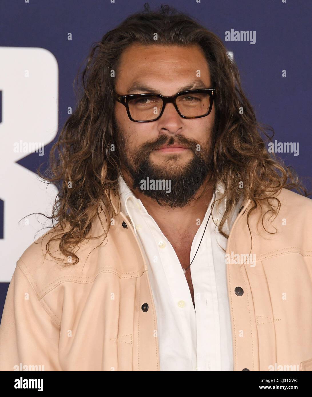 Los Angeles, USA. 04th Apr, 2022. Jason Momoa arrives at the AMBULANCE ...