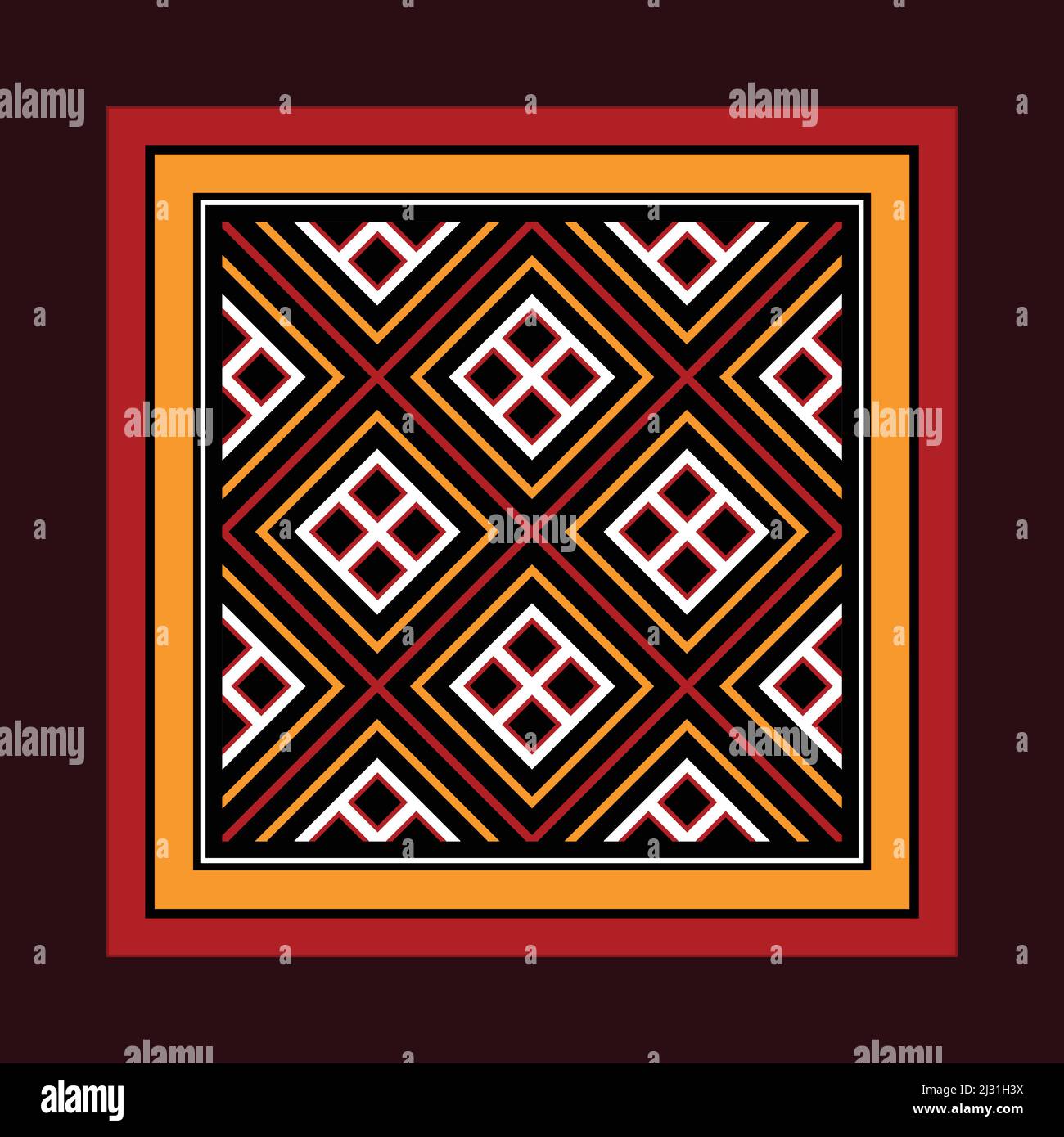 Toraja traditional pattern (Tator) artwork design Stock Vector Image ...