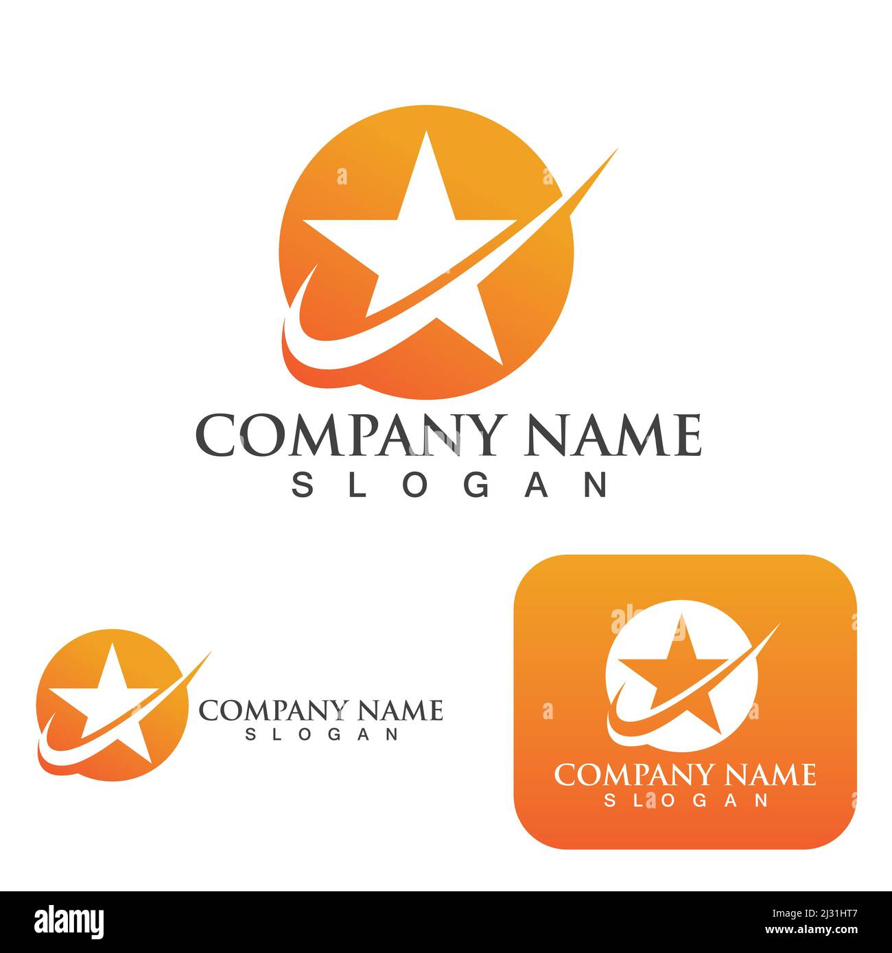 Star logo icon Template vector Stock Vector Image & Art - Alamy