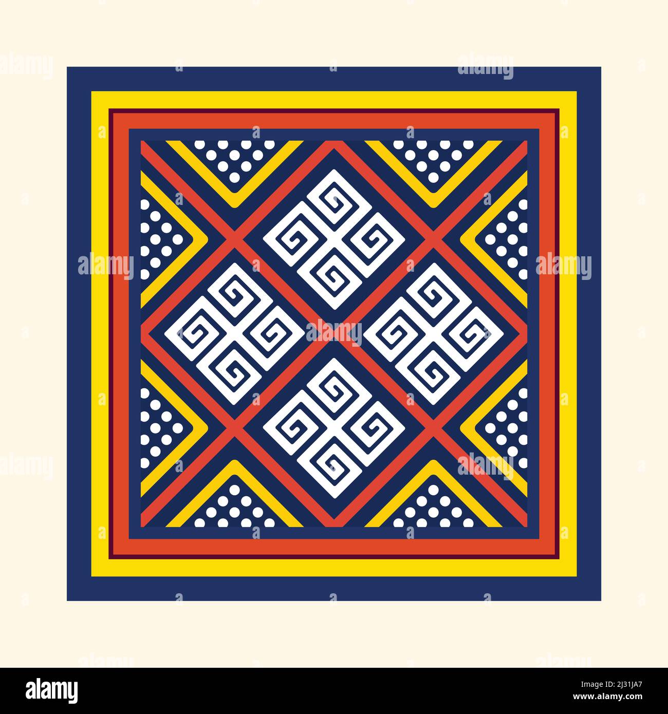 Toraja traditional pattern (Tator) artwork design Stock Vector Image ...