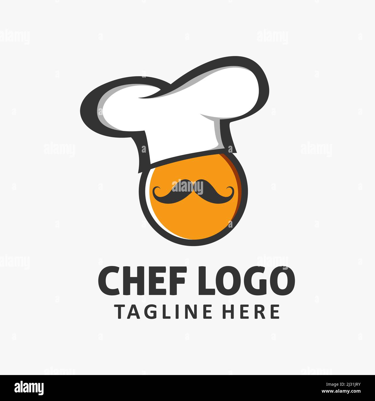 Cute chef logo design Stock Vector Image & Art - Alamy